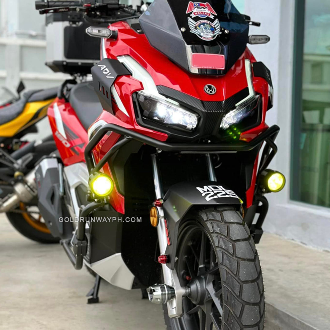 Gold Runway GR-ADV4 Spot 32W 6000K 3600LM Motorcycle Lights – Gold ...